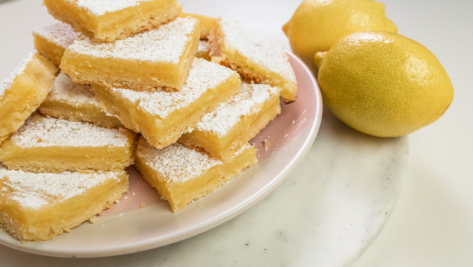 Lemon Delicious Slice – Le Bon Baker